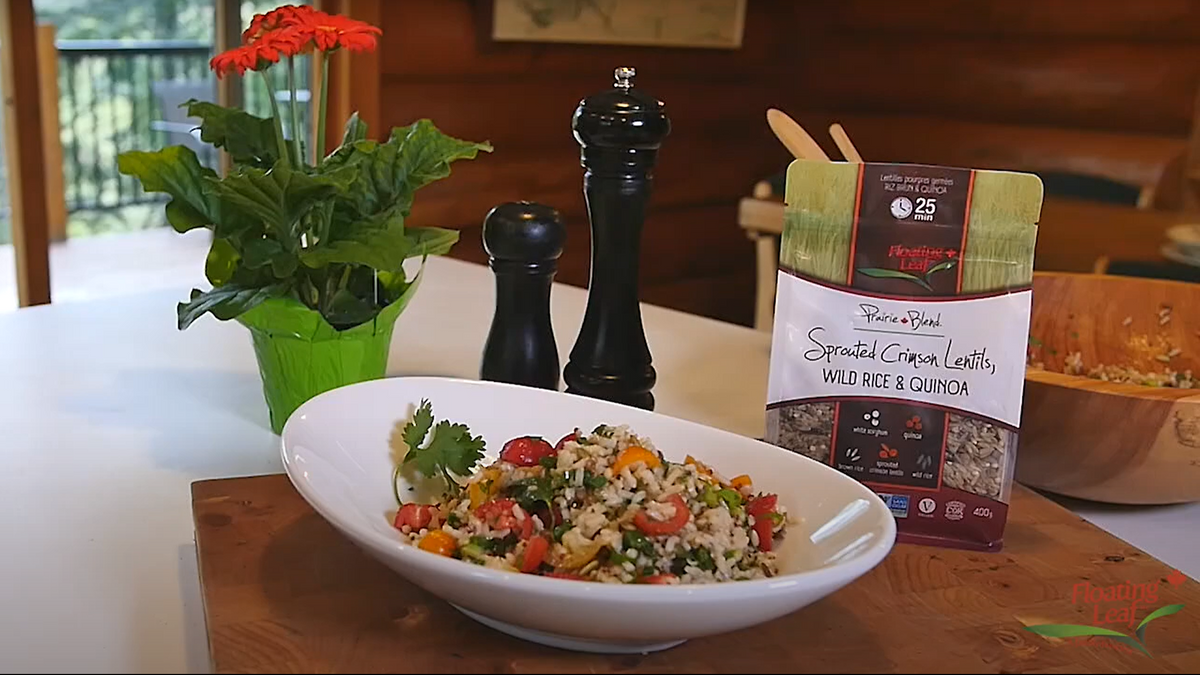 Sprouted Lentil Salad – Floating Leaf Fine Foods