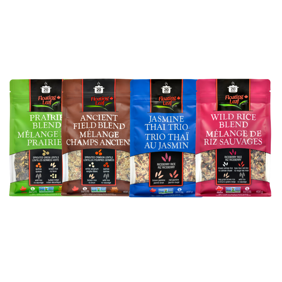 4 Pack Variety - Rice Blends – Floating Leaf Fine Foods